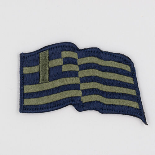 ΕΛΛΗΝΙΚΗ ΣΗΜΑΙΑ ΚΥΜΑΤΙΣΤΗ ΜΠΛΕ ΧΑΚΙ - Kentorama - Bιοτεχνία Kεντήματος
